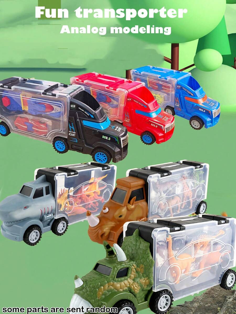 Oversized Dinosaur Animal Model Cargo Container Handheld Storage Car ...