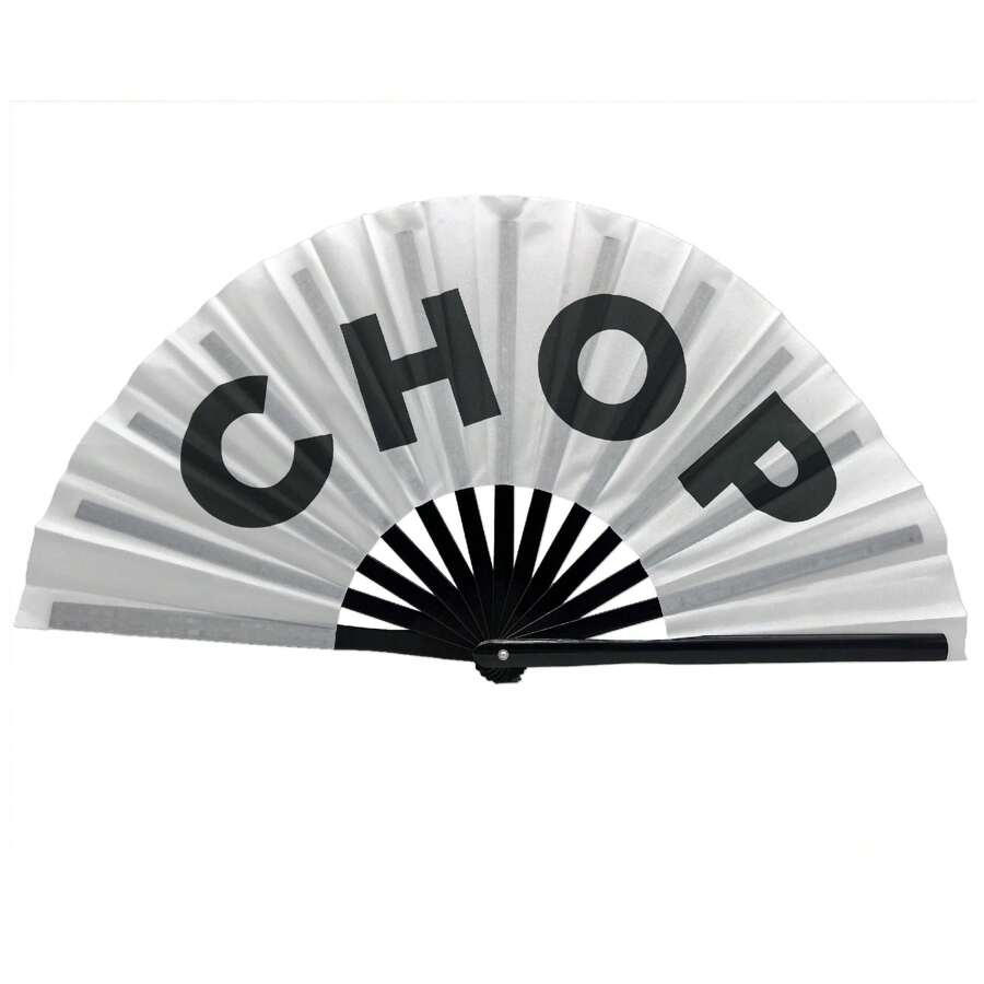 CHOP Large Concert Hand Fan - Foldable Handheld Celebration Fan ...