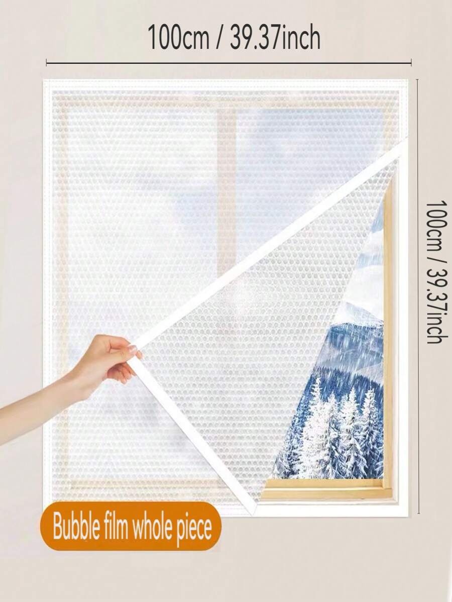 Thick Double Layer Thermal Insulation Window Film, Winter Window Seal ...