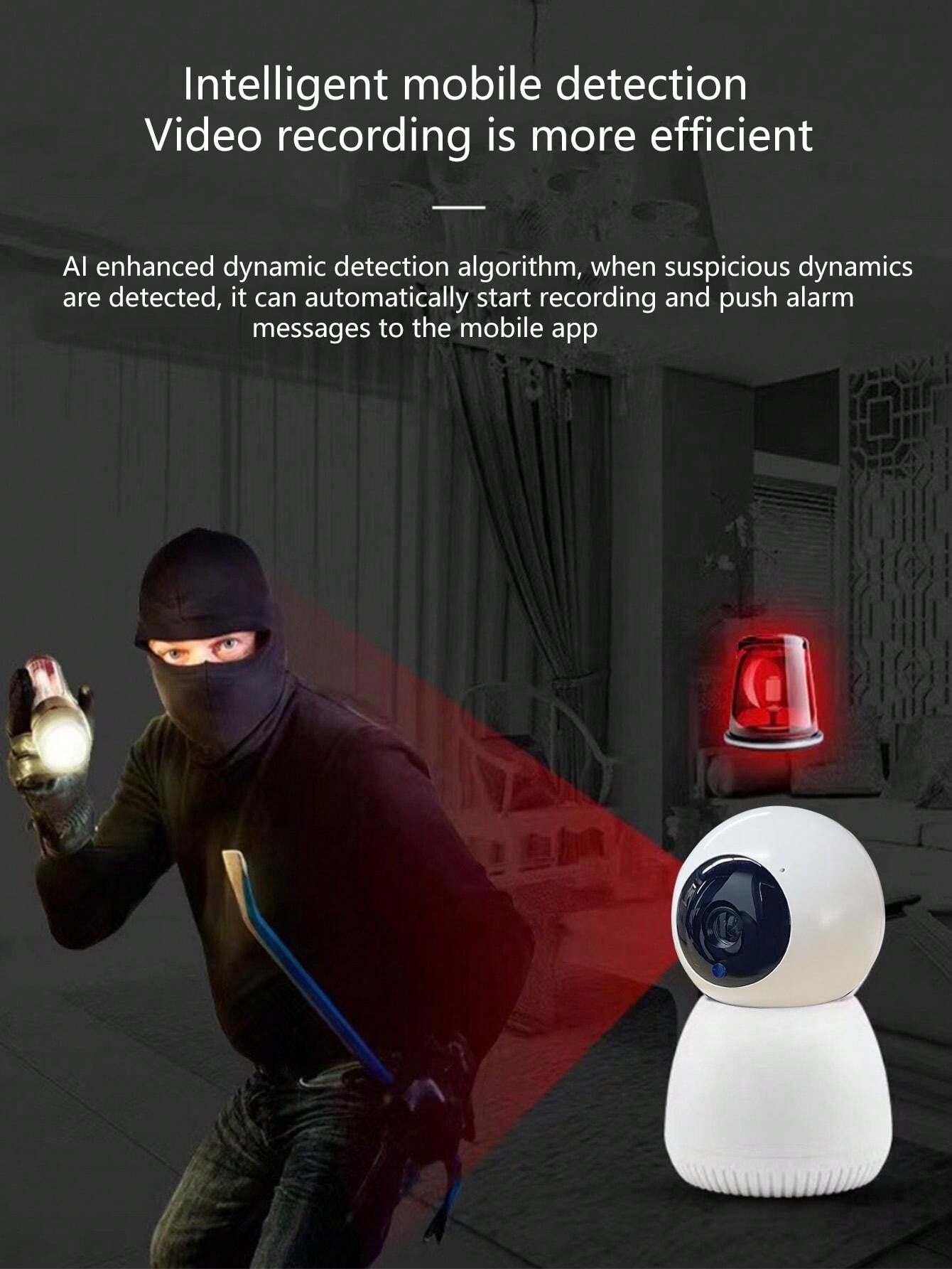 Telecamera di sicurezza domestica intelligente ad alta definizione con ...