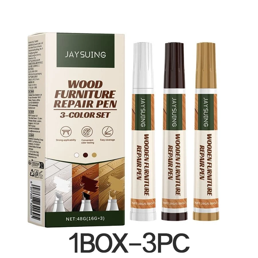 Multi-Size Wood Furniture Touch Up Markers, Wood Door Color Restore ...