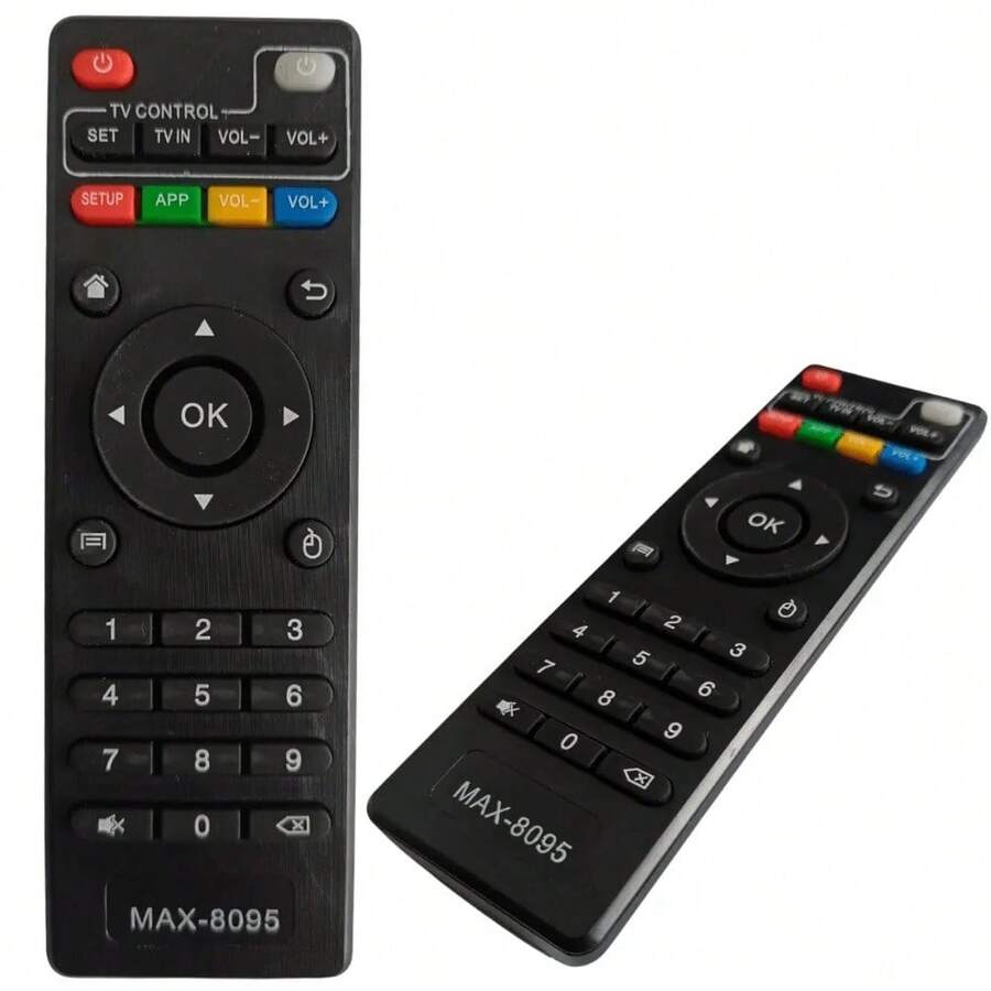 Kit 2un Remote Control Remote Control Tv Box Universal 4k Mx9 Tx3 Tx9 ...