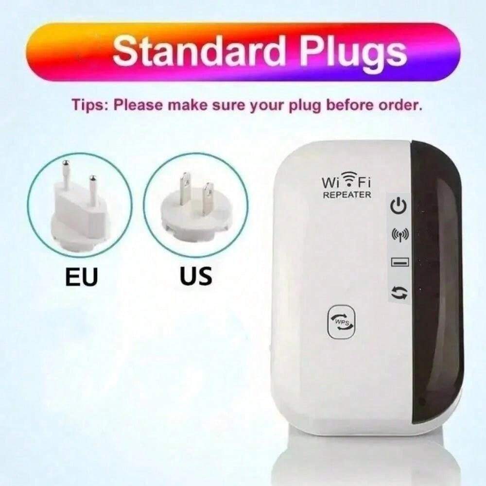 300Mbps WiFi Repeater Remote WiFi Amplifier 802.11N WiFi Signal Booster ...