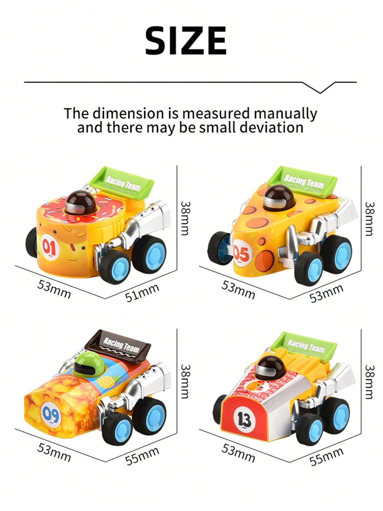 16 Mini Pull Back Cars ,For Kids 3 Years Old And Above, Birthday Return ...