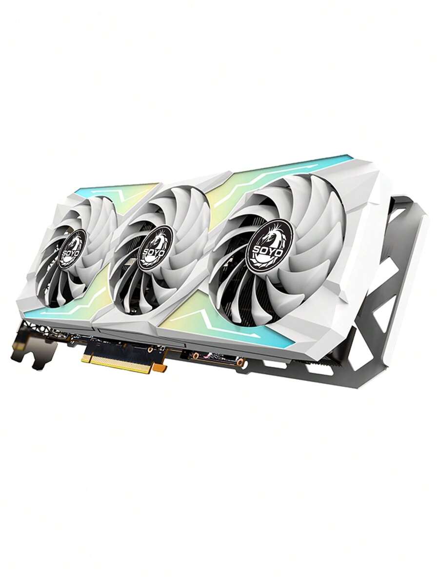 Placa de vídeo NVIDIA GPU 8nm 256Bit DP*3 GPU RTX 3070Ti ICraft OC 8G ...