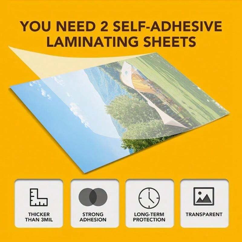 20st-Pack Koud Lamineren Hoezen 215*300mm Voor A4 Transparante ...