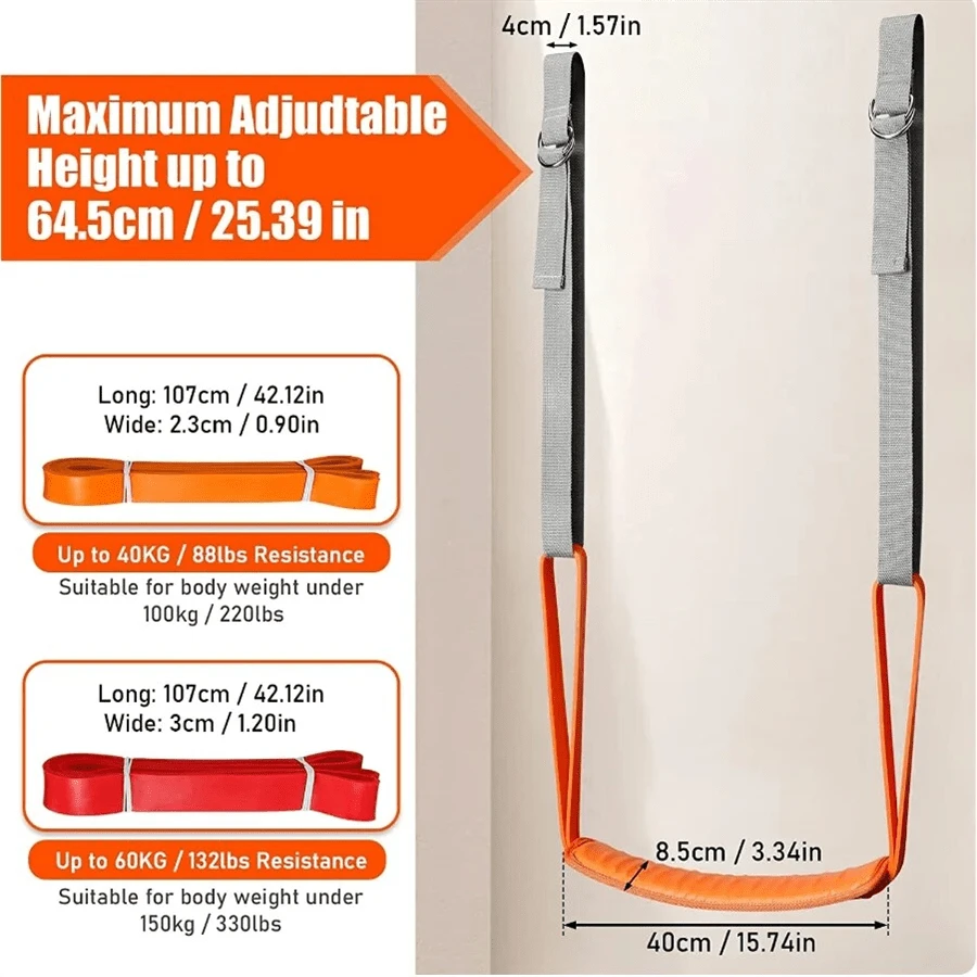 Pull-Up Assist Belt With Adjustable Training Aid For Resistance Bands ...