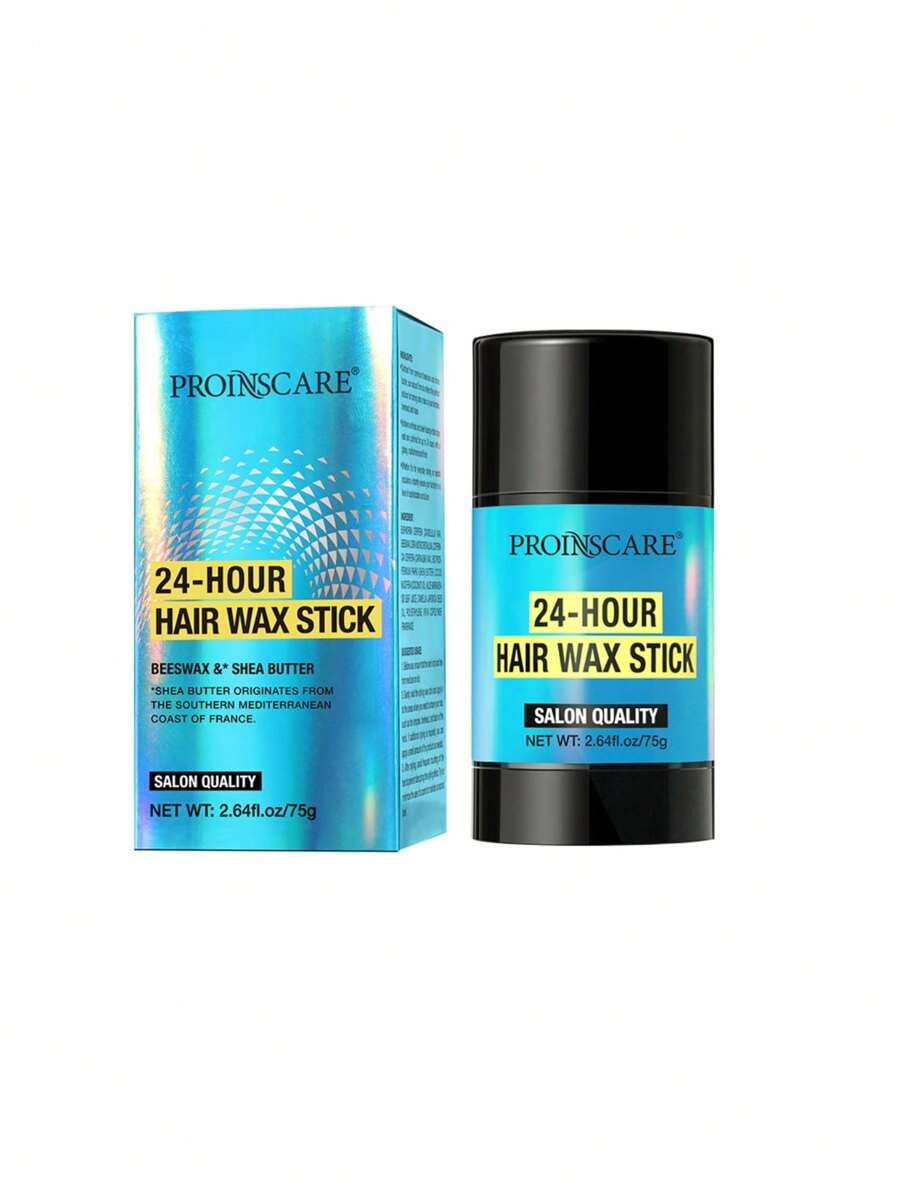 PROINSCARE Hair Wax Stick Broken Hair Finishing Cream Anti-Frizz Male And Female Styling ...
