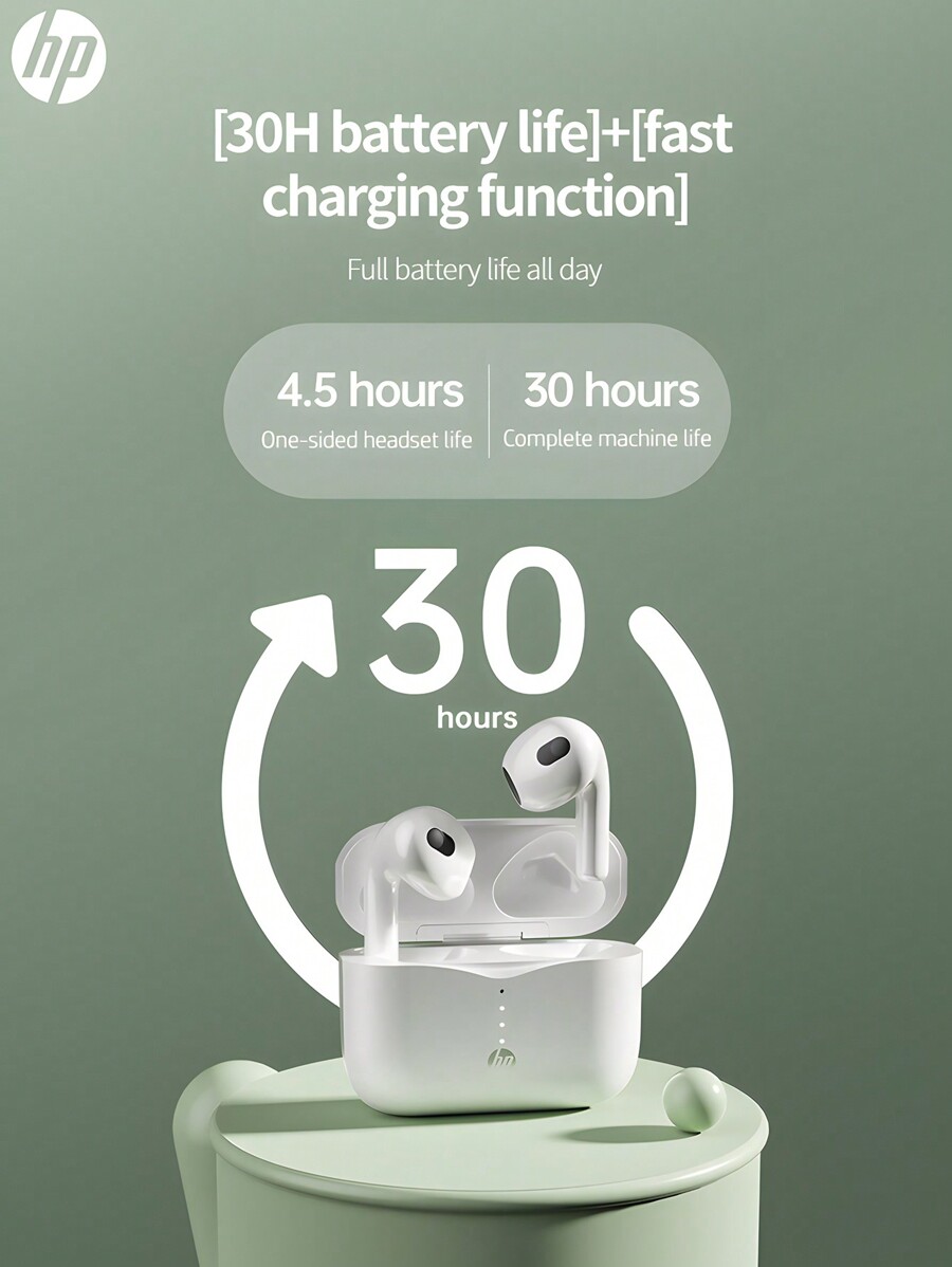 HP Headphones Protective Case, Plastic Protective Box With Lanyard, Transparent Starlight Color ...