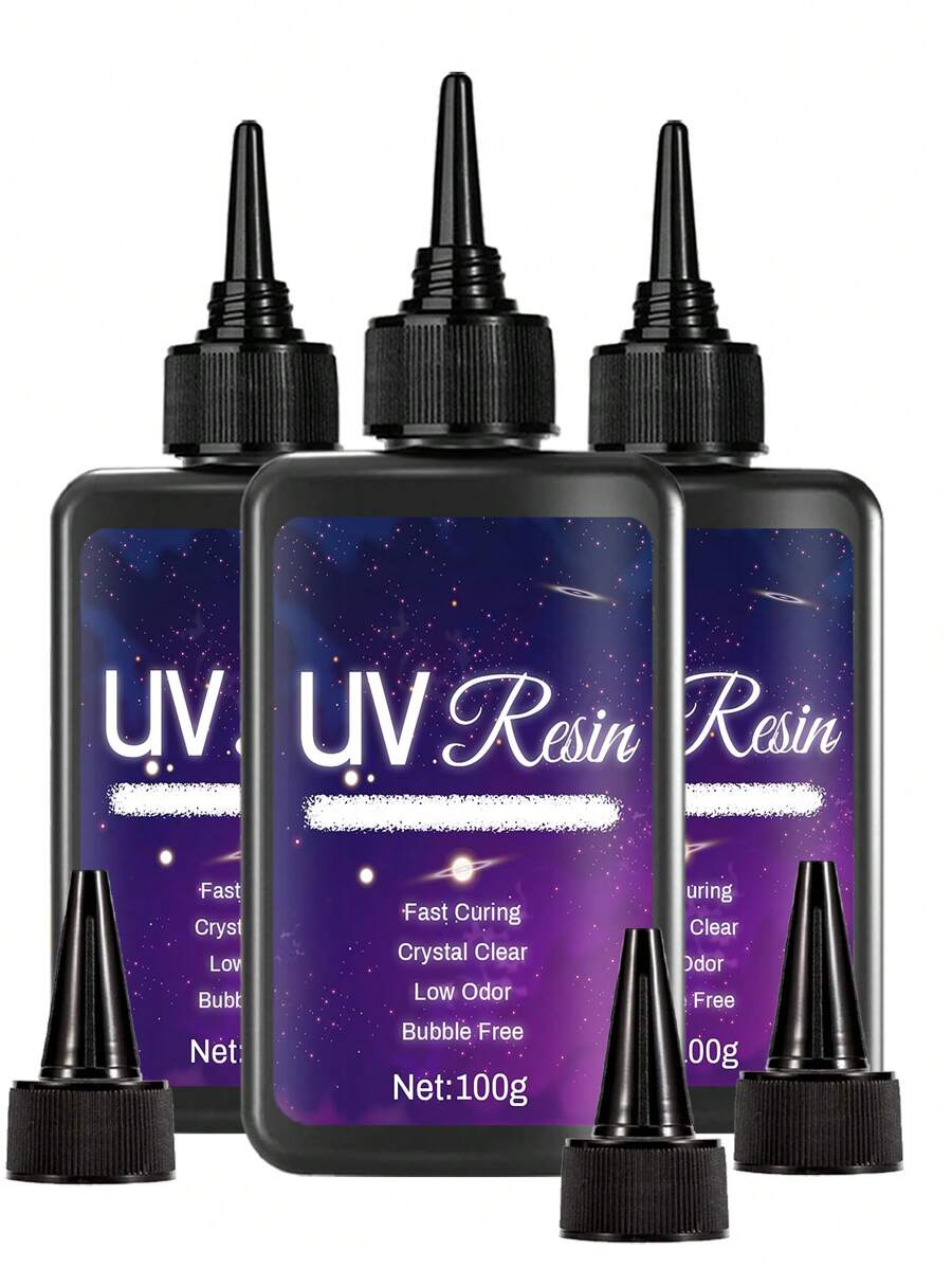 Kit de résine UV, Kit de résine UV amélioré, Résine UV de type 85D dur et transparent pour la ...