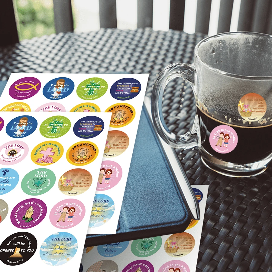 200pcs Jesus Christ Religious Shaped Stickers (Bible Style) | SHEIN USA