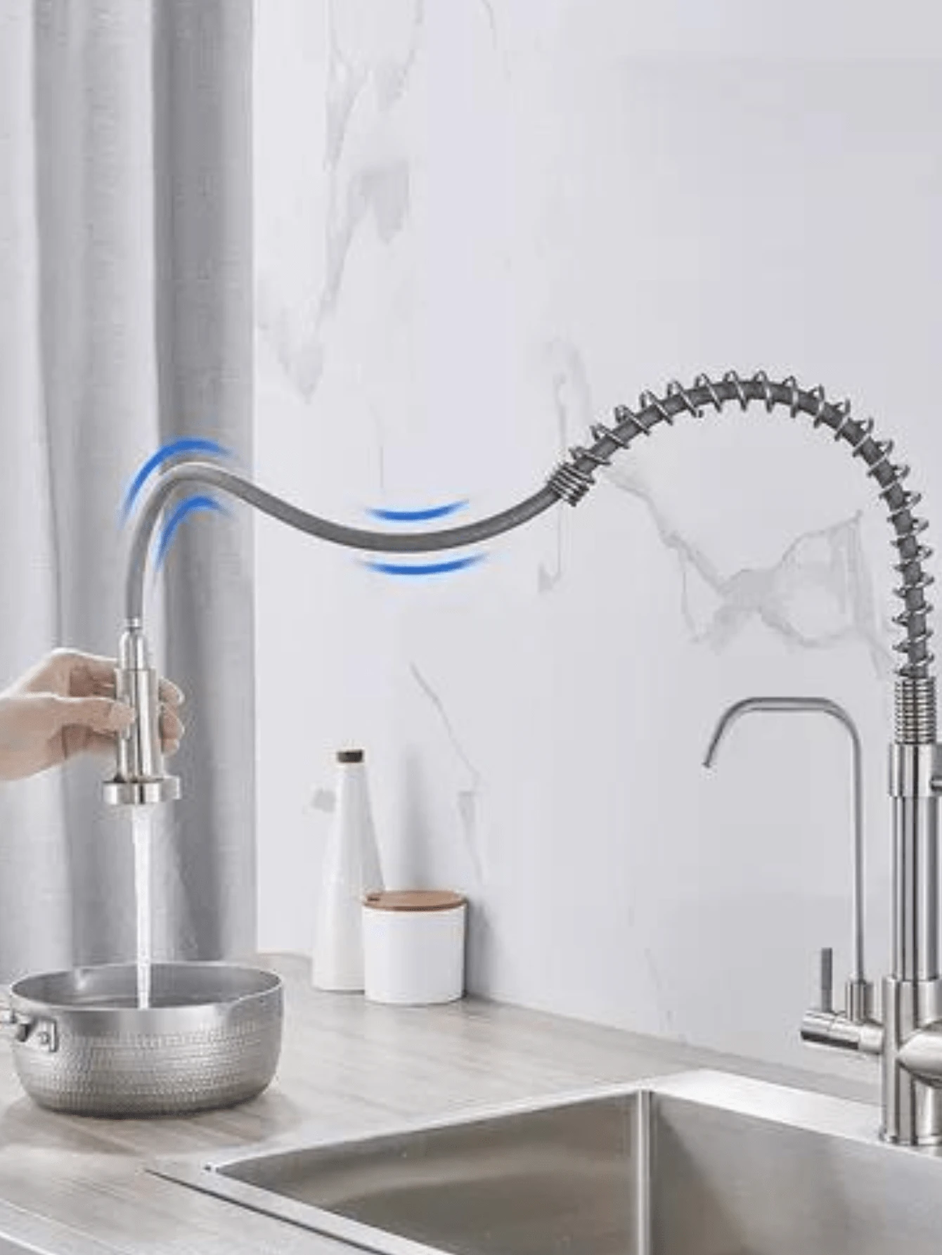 Gourmet Single Lever Kitchen Countertop Filter Tap | SHEIN USA