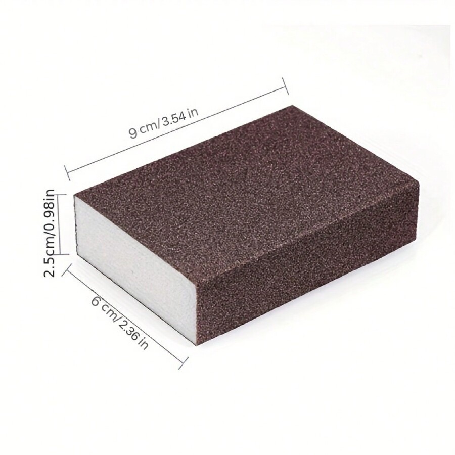 Brown Magic Emery Sponge Cleaning For Kitchen Pot Washing Dishwashing ...
