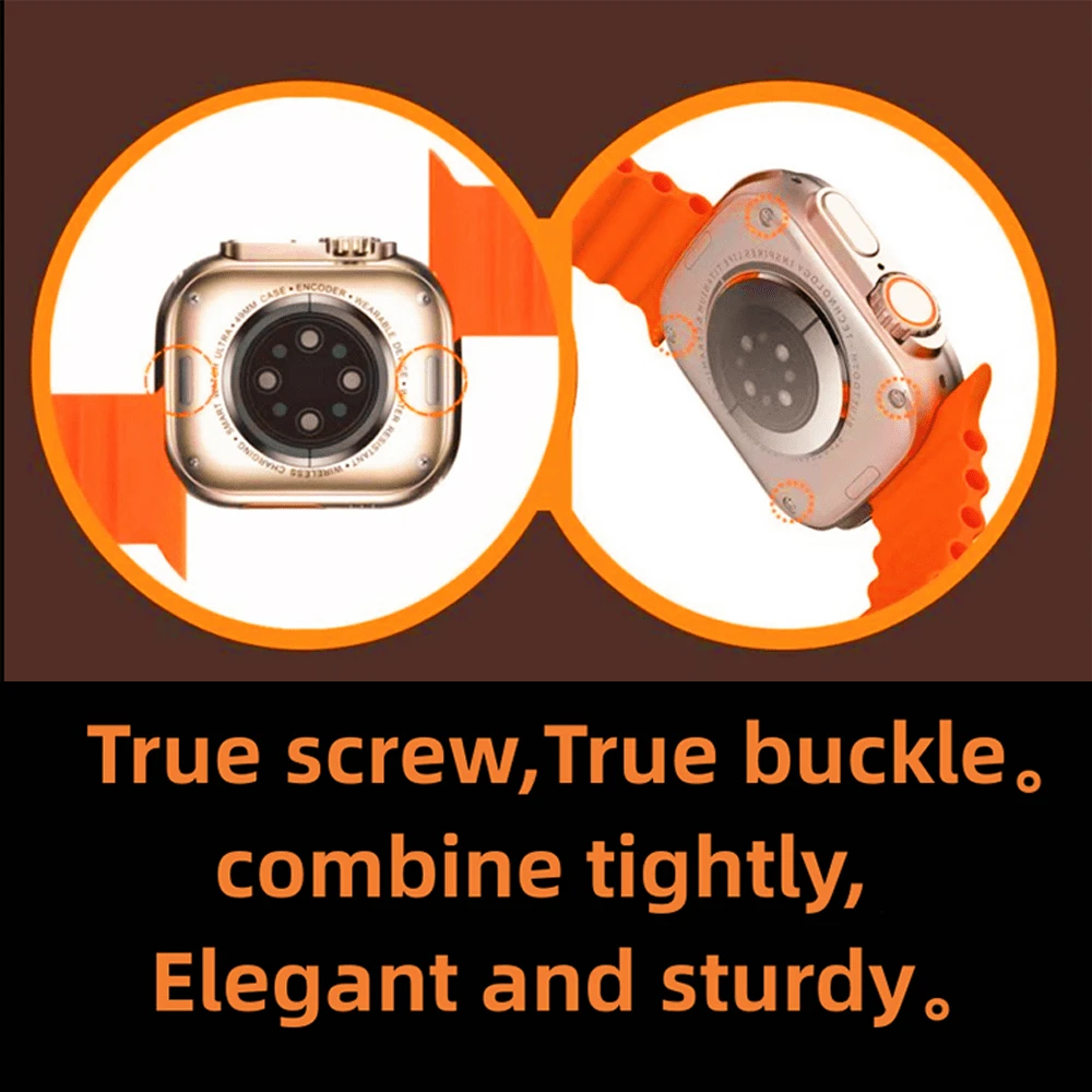 2024 Smartwatch T10 Ultra 2024 New Series 9 SmartWatch 2.09 Inch HD 49mm Bluetooth With ...