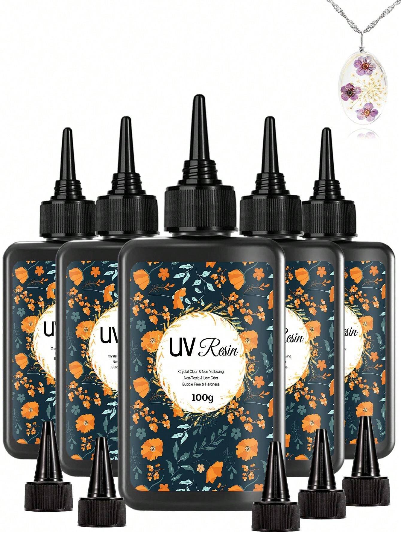 Zestawy żywic UV, ulepszony zestaw żywic UV, 85D twardy typ kryształu utwardzany ultrafioletem ...