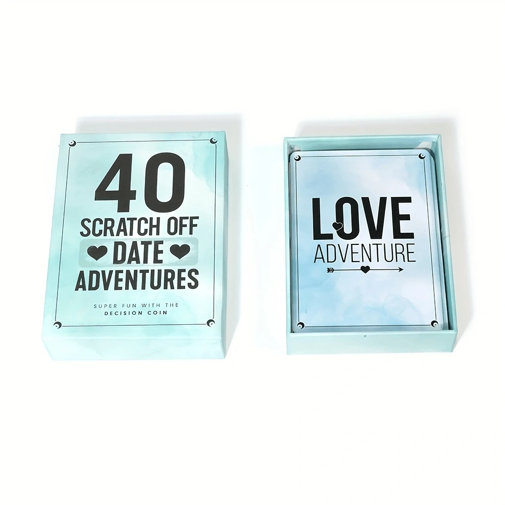 40pcs Scratch-Off Date Night Adventure Cards, Couple Activity Game ...