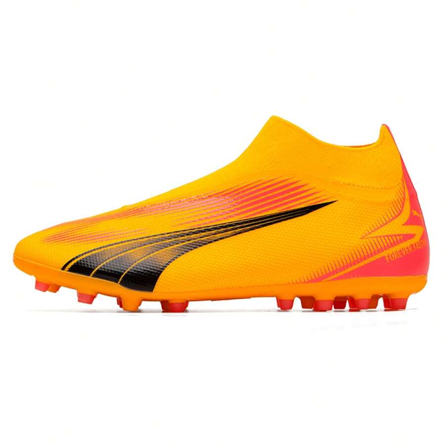 Puma Men's Mid-Top Artificial Turf Soccer Cleats With MG Spikes | SHEIN UK
