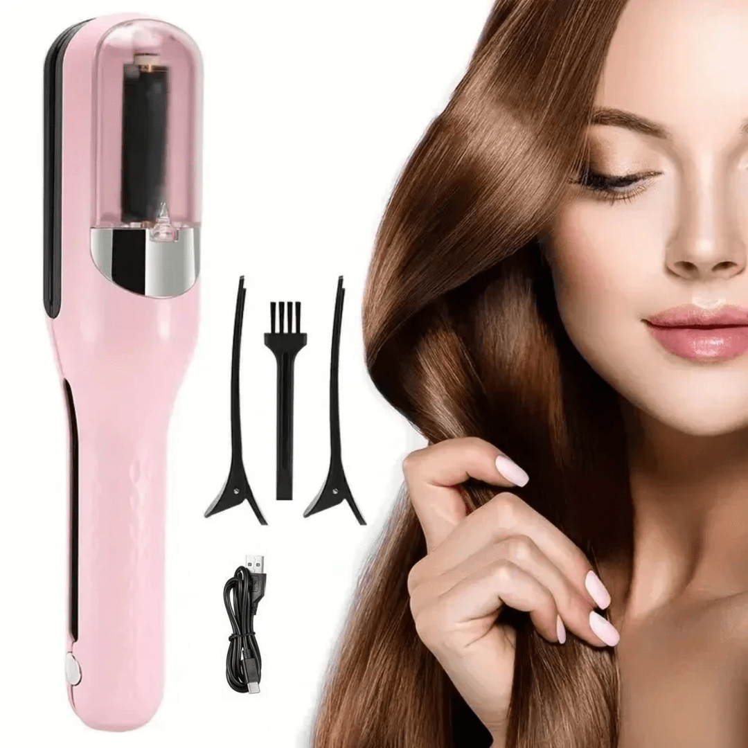 Cordless Hair End Cutting Machine Hair Split Ends Trimmer Automatic ...