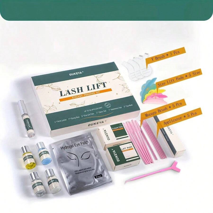 1 Kit Eye Makeup Tool Eye Brow Lift Lamination Perm Kit For Natural ...