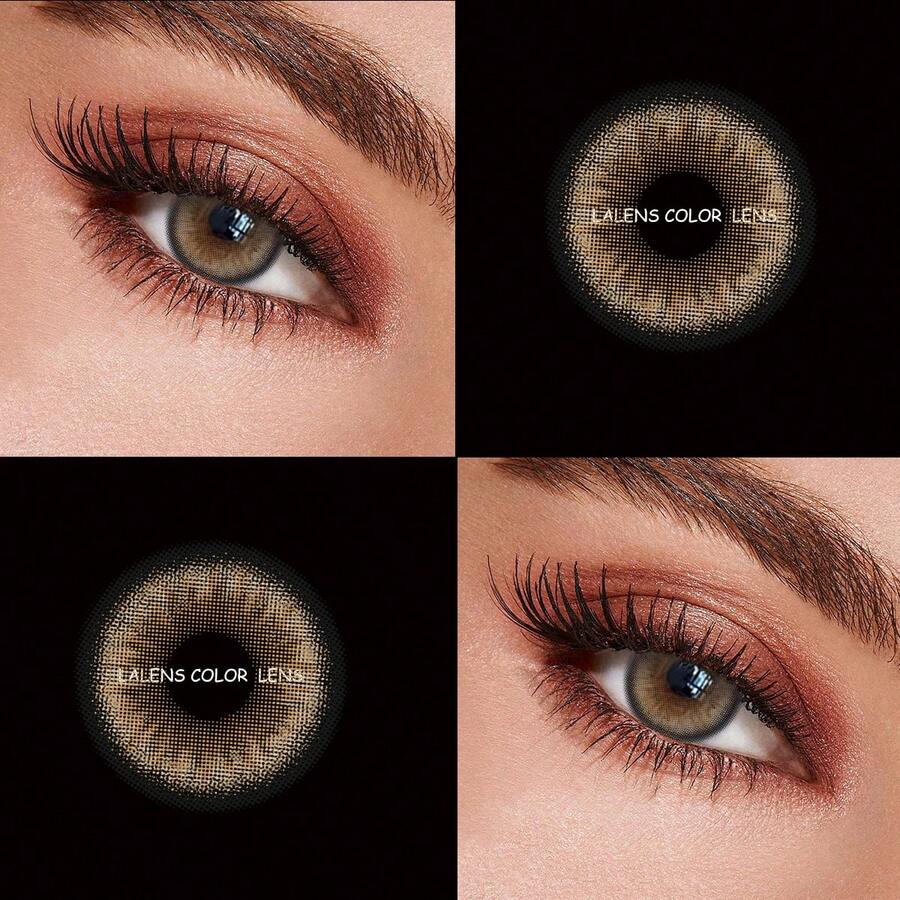 Lalens Norko Color Contact Lense 2Pcs HEMA NVP Material 38% Water ...