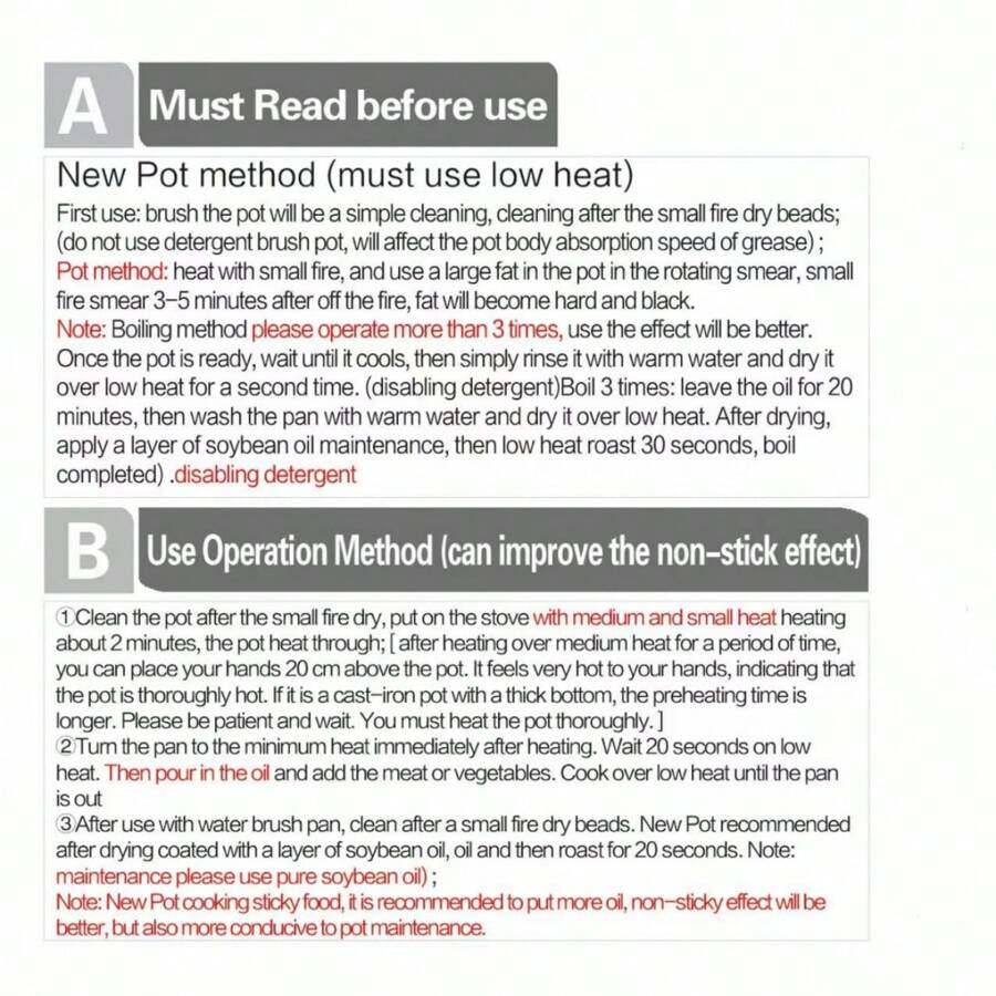 Multi-Functional Uncoated Cast Iron Ingot Pot, New Home Healthy Seafood ...