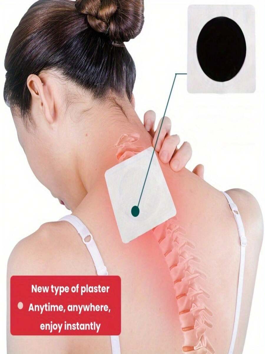 Old Black Cream Back Patch Knee Neck Shoulder Muscle Joint Super Hot ...