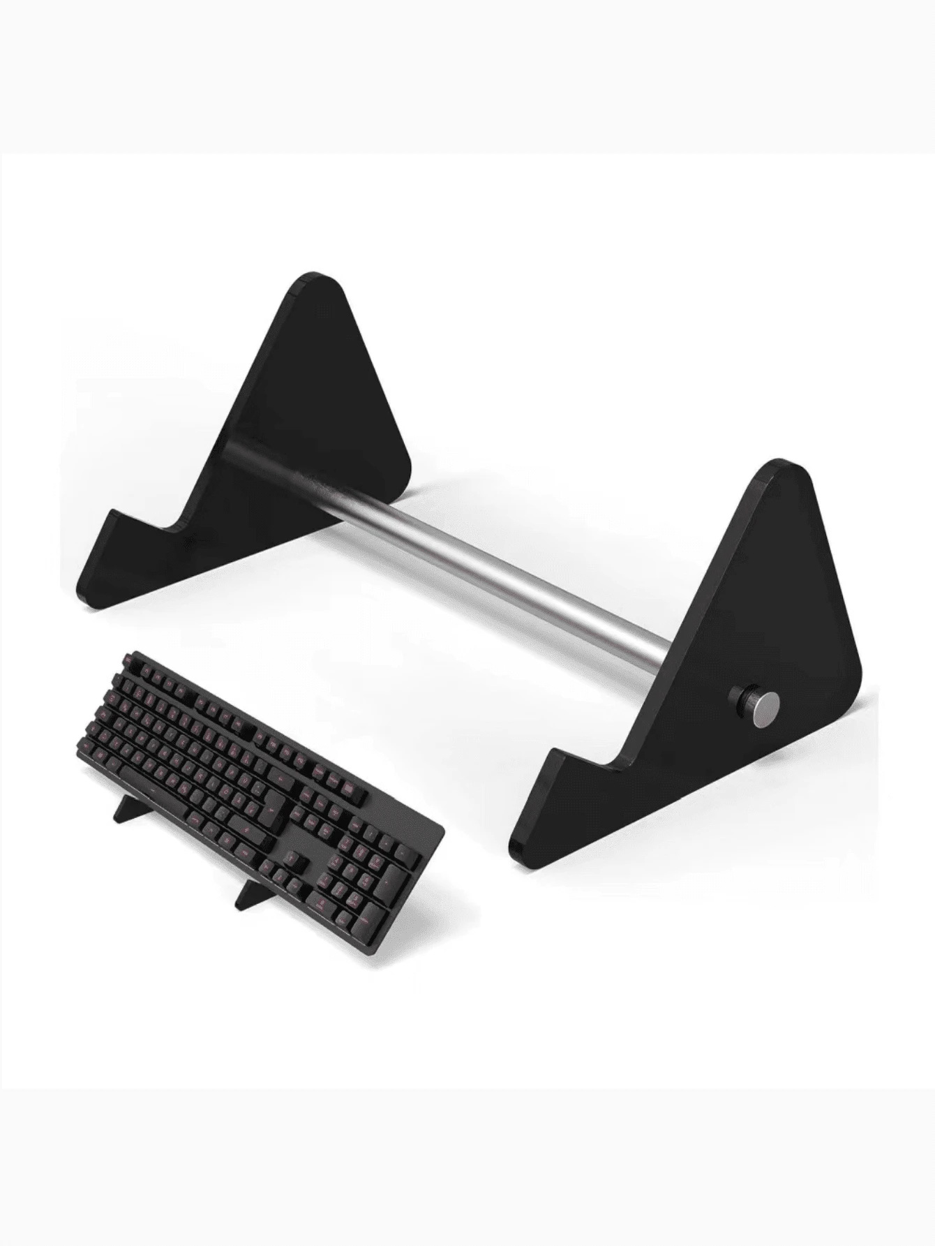 Detachable Black Acrylic Laptop Keyboard Stand, Tablet Holder, Keyboard ...