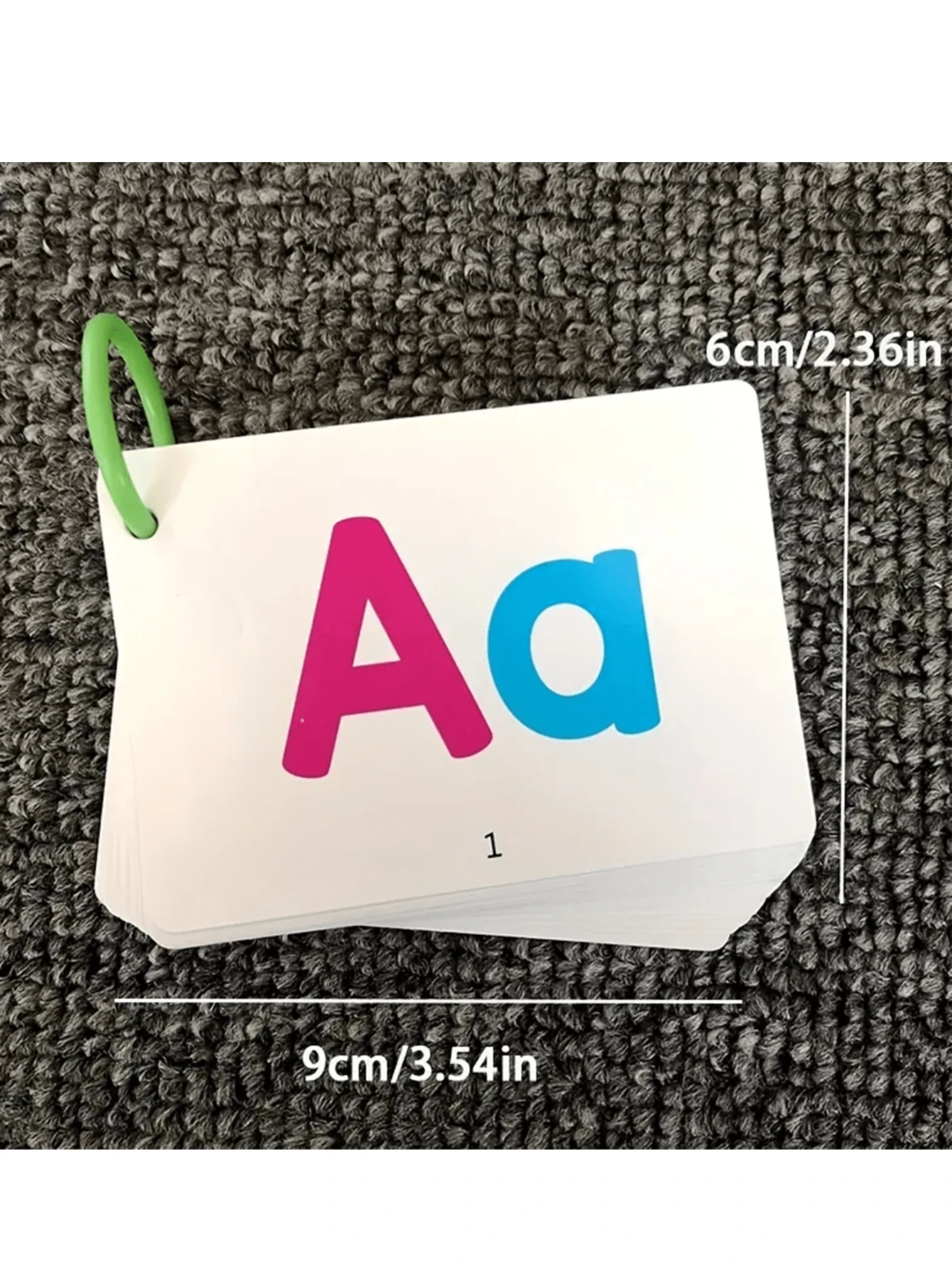 Early Childhood English Alphabet Flash Cards, Cartoon Learning Erasable ...