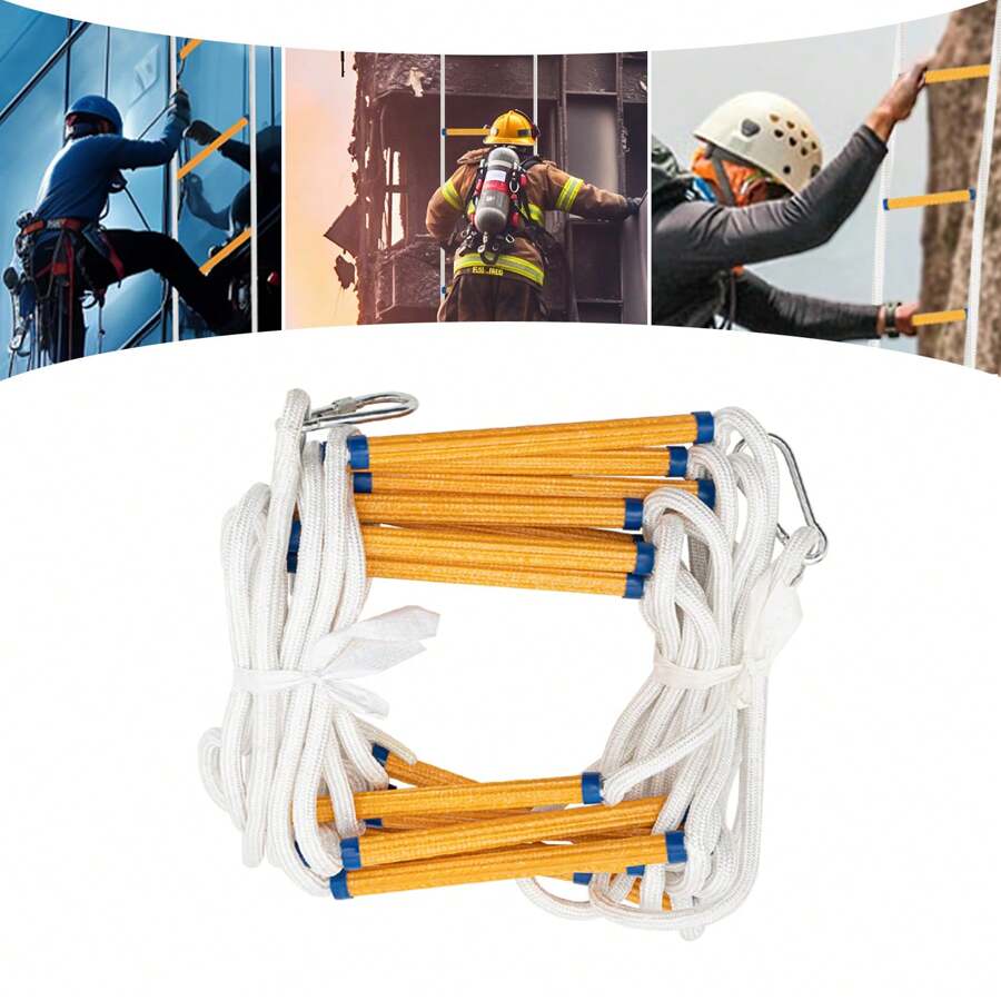 Futchoy Futchoy Fire Ladder With 2 Carabiners Rope Ladder Fireproof ...