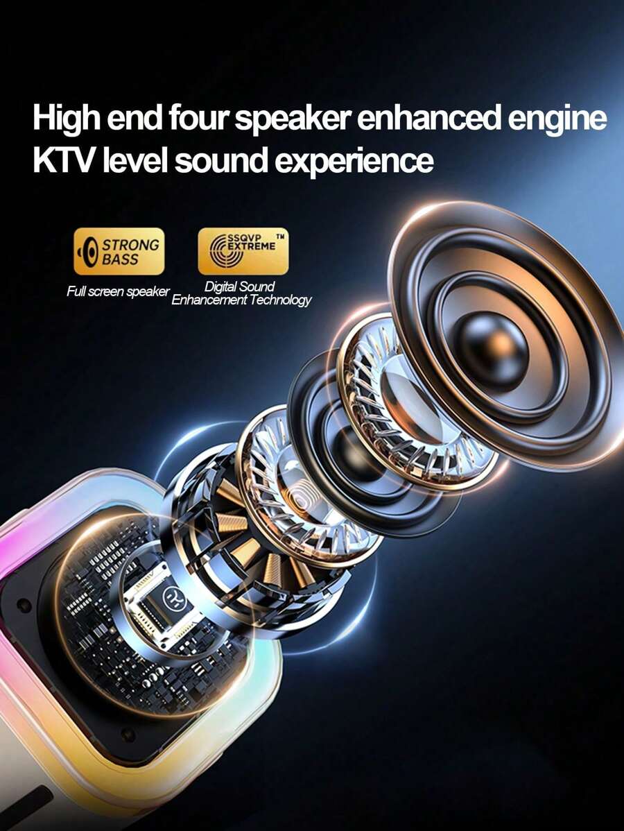 Christmas Decoration Microphone Audio Integrated Home Microphone ...