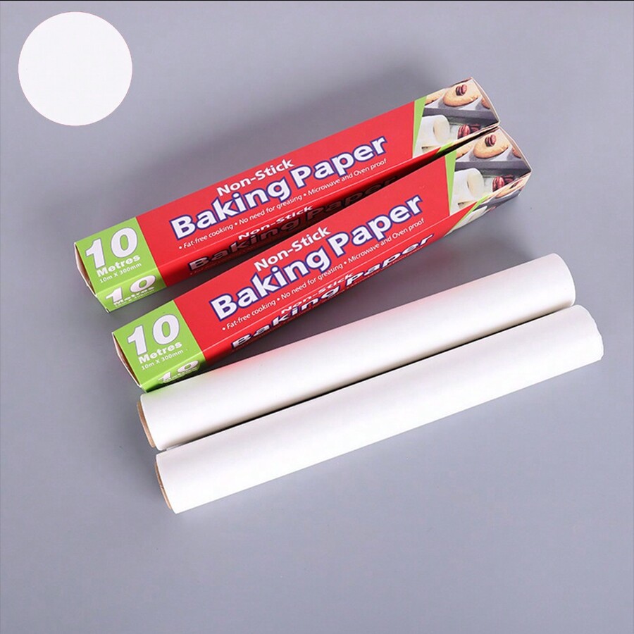 30cm X 10m Silicone Coated Baking Paper, High Temperature Resistant ...