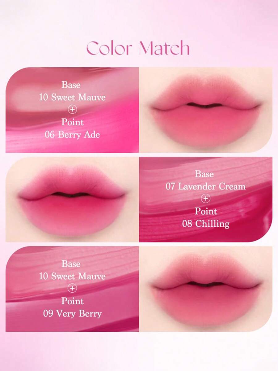 Dasique Water Blur Tint Liquid Lipstick 06 Berry Ade Berry Smoothie