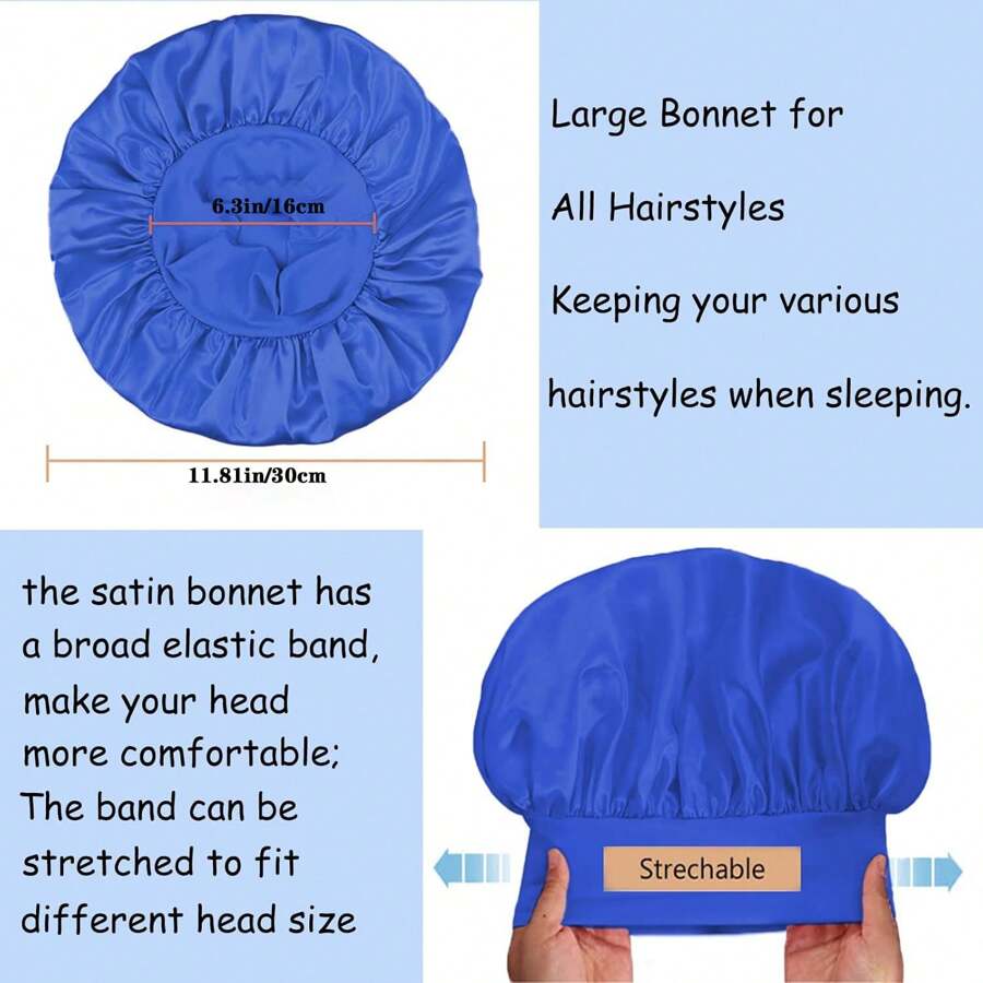 Nightcap Silk Cap, Sleeping Ladies Satin Nightcap, Nightshade Nightcap ...