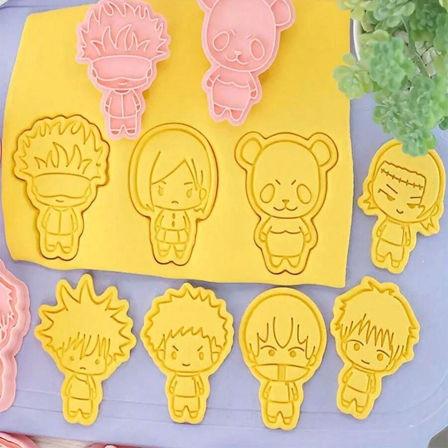 8pcs, Japan Anime Characters Gojo Satoru, Xia Youjie, Knotweed Yuhito ...