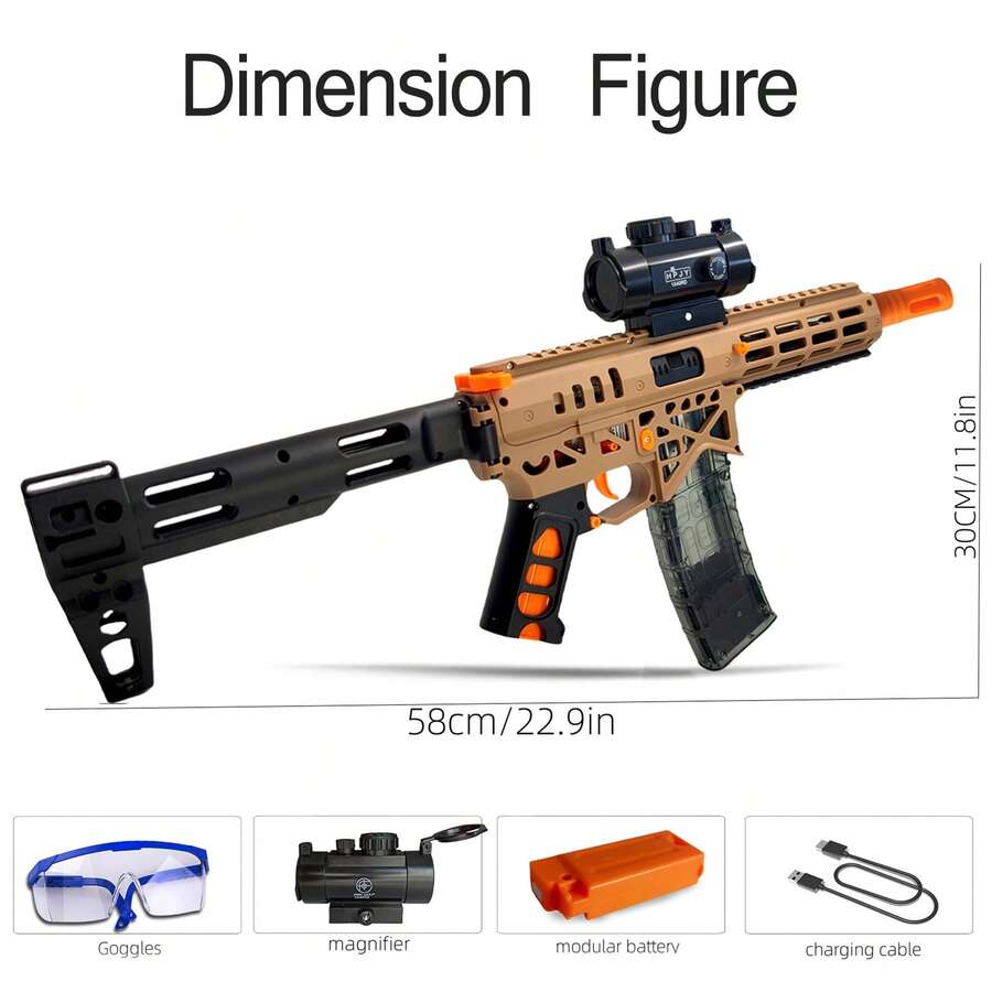 M4 Gel Blaster, High-Performance Toy Gun, Realistic Gel Blaster, Gel ...