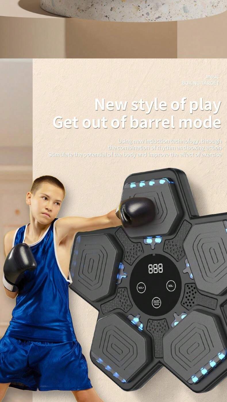 New Smart Boxing Machine Music Boxing Pad Sports Fitness Boxing ...