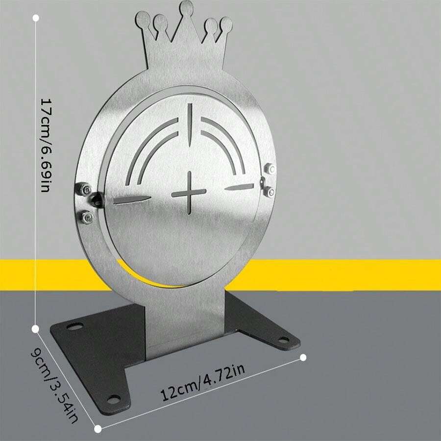2pcs Metal Stainless Steel Flipping Swaying Crown Target, Thick ...