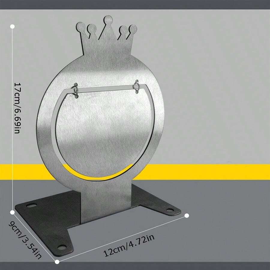 2pcs Metal Stainless Steel Flipping Swaying Crown Target, Thick ...