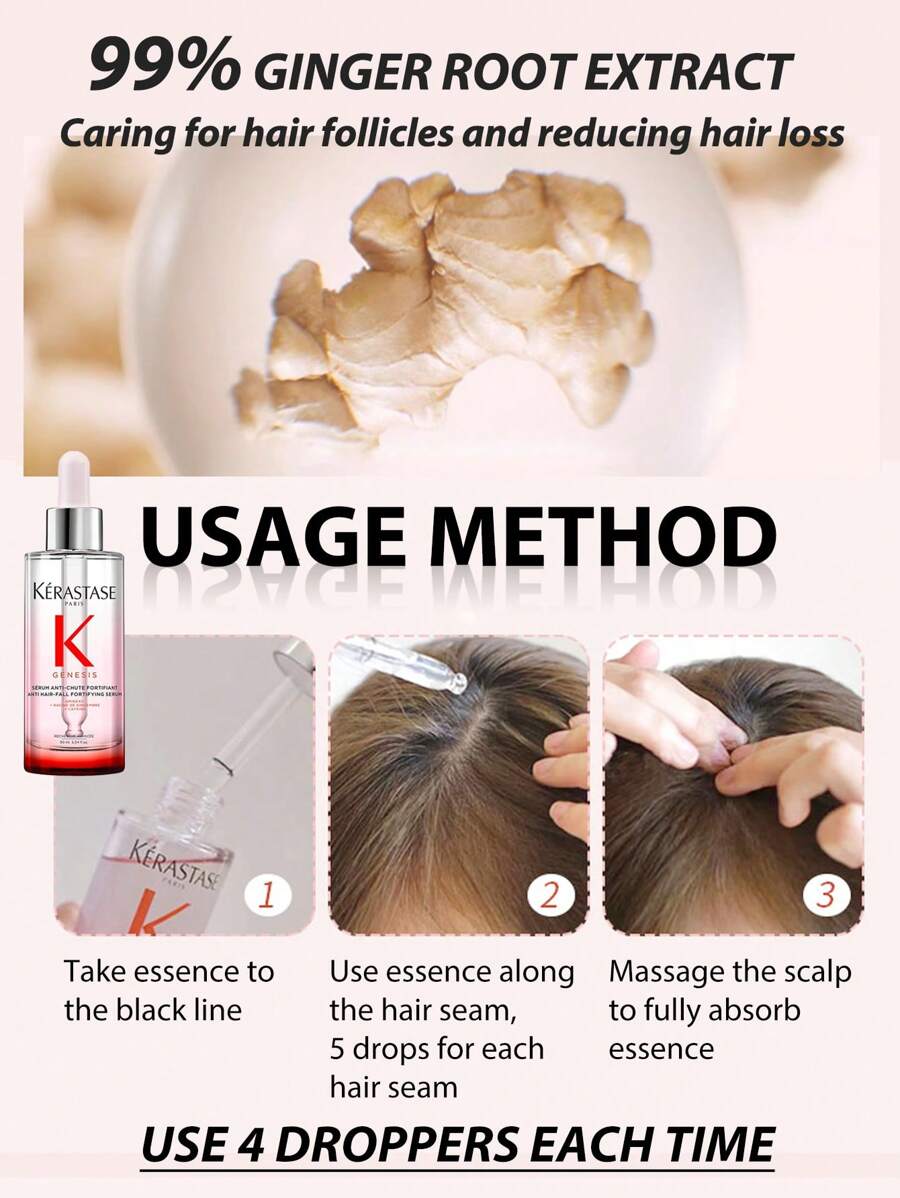 Kérastase Kerastase Genesis Anti Hair-Fall Fortifying Serum 90ml Daily ...