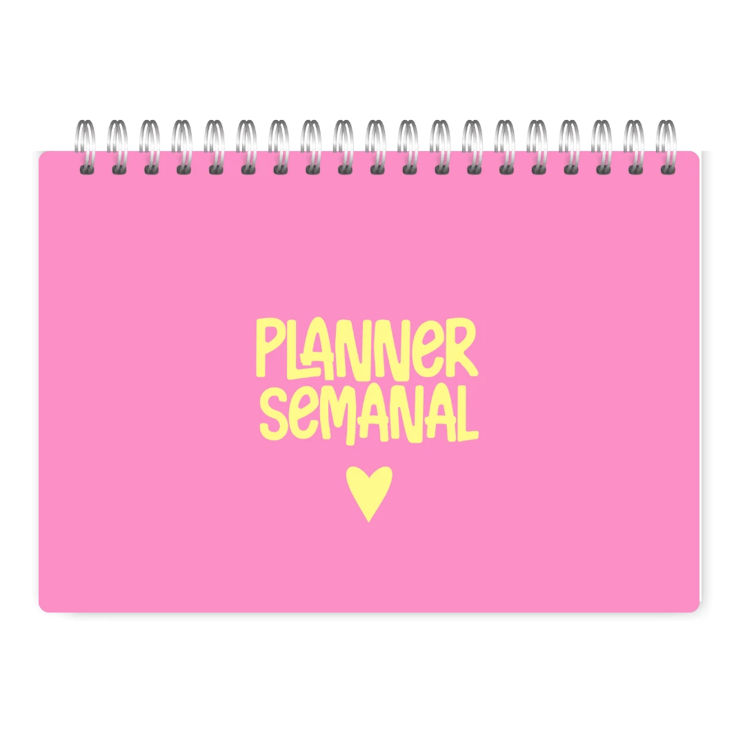 Weekly Planner Block Organize Your Week Pink Holographic | SHEIN USA