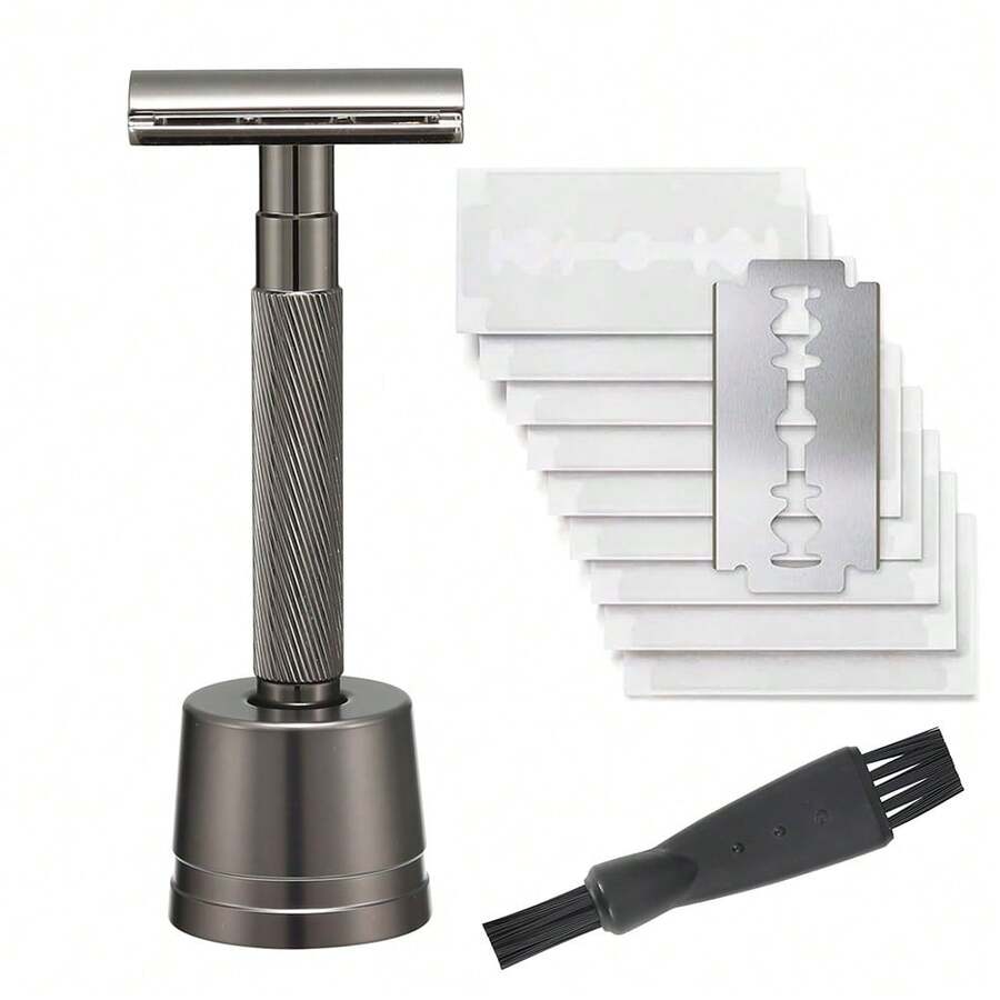 Rasoir de sécurité pour homme, rasoir de rasage vintage avec manche en ...