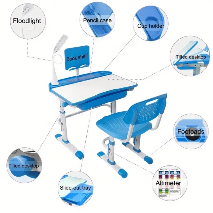 Mobile Learning Desk, Home Adjustable Learning Desk, Primary School ...