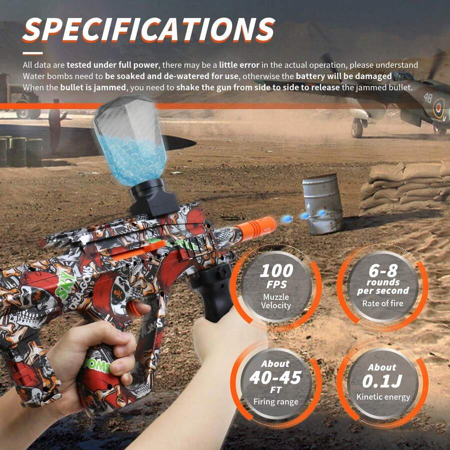 AUG Rechargeable Electric Blaster - Automatic Outdoor Toy Gun For Team ...