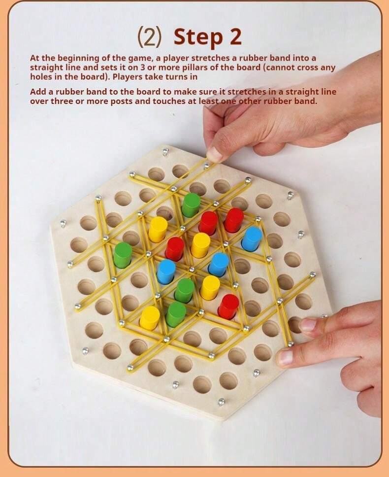 A Colorful Box Set, Fun Multiplayer Chain Chess Game To Cultivate ...