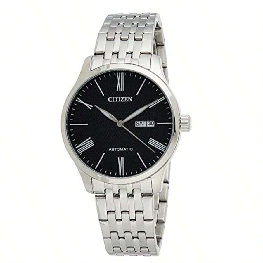CITIZEN Watch Automatic Mechanical Simple Stainless Steel Business ...