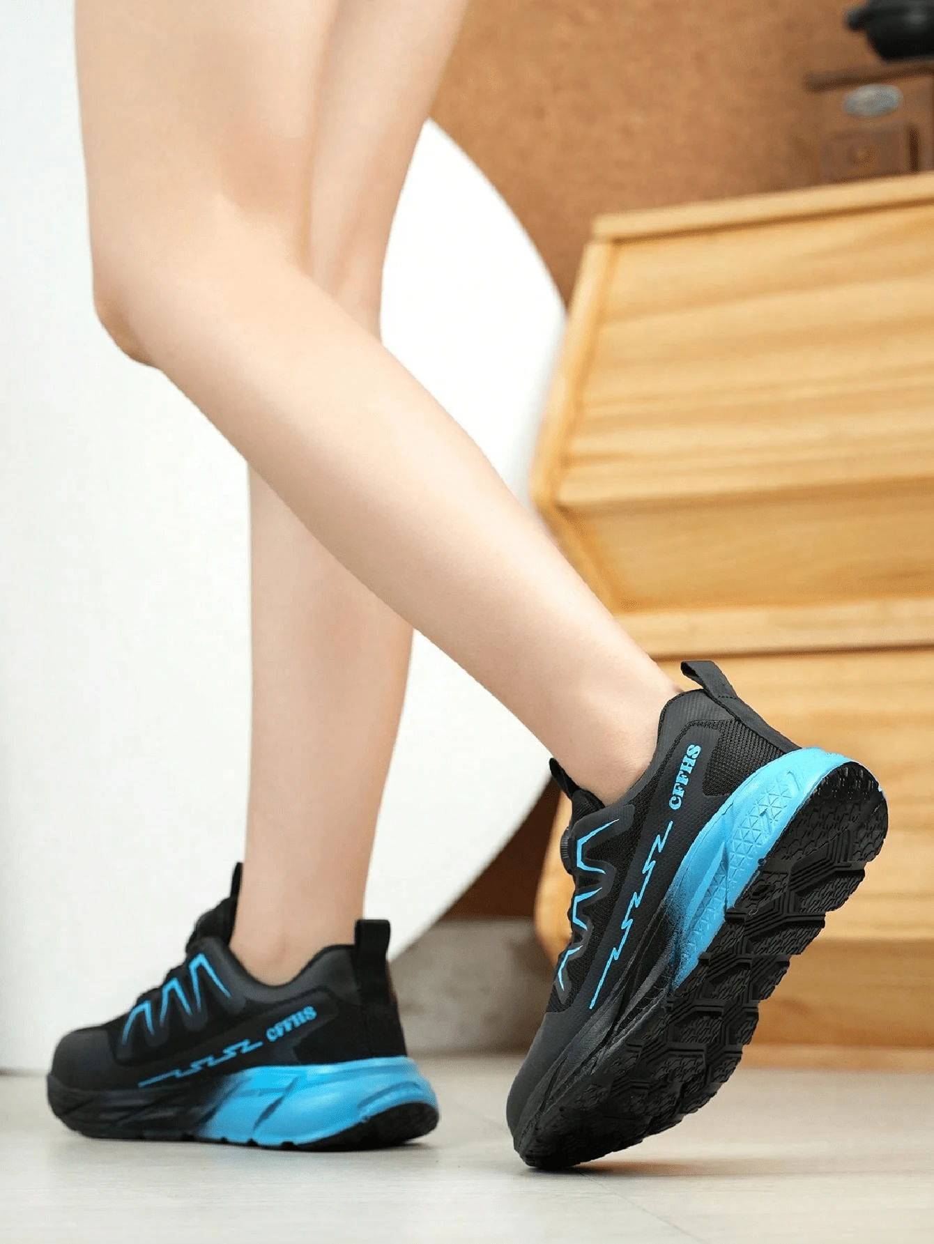 Women's Fashion Twist Lock Safety Shoes, Lightweight Anti-Crush Steel ...