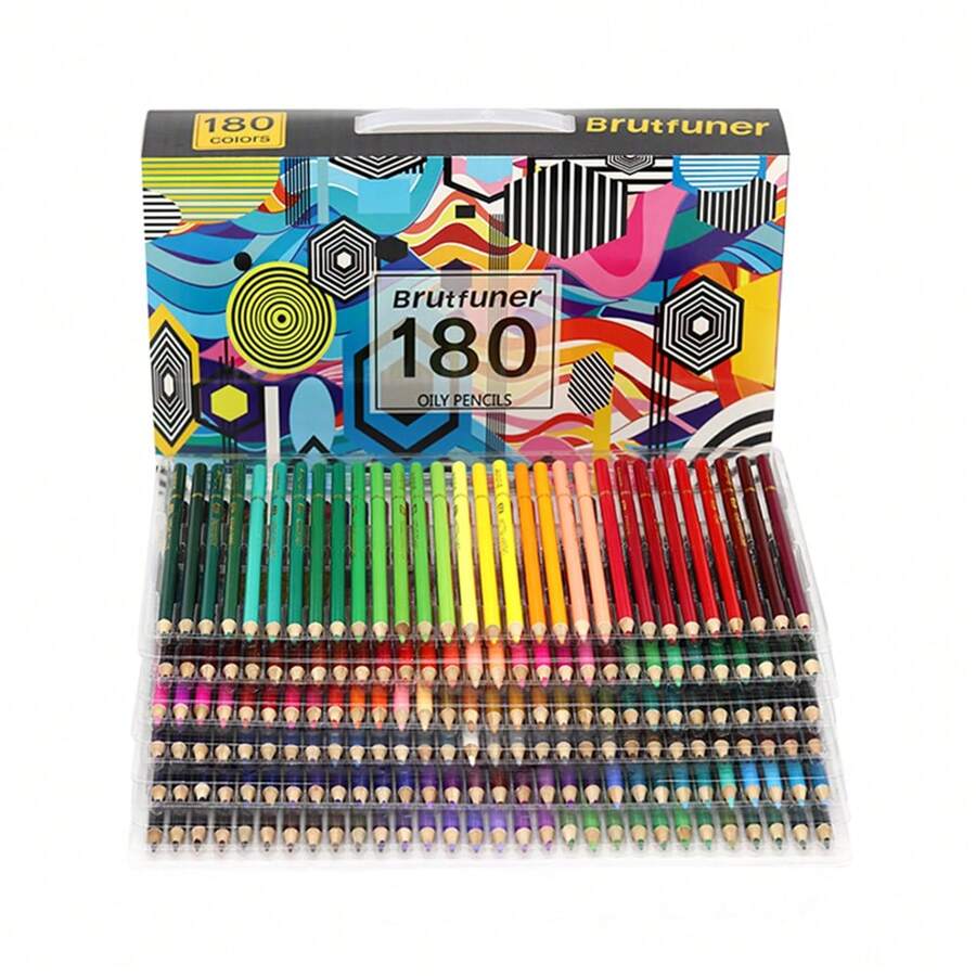 Color Pencil 180 Color Oil Based Color Pencil Set Professional Color ...