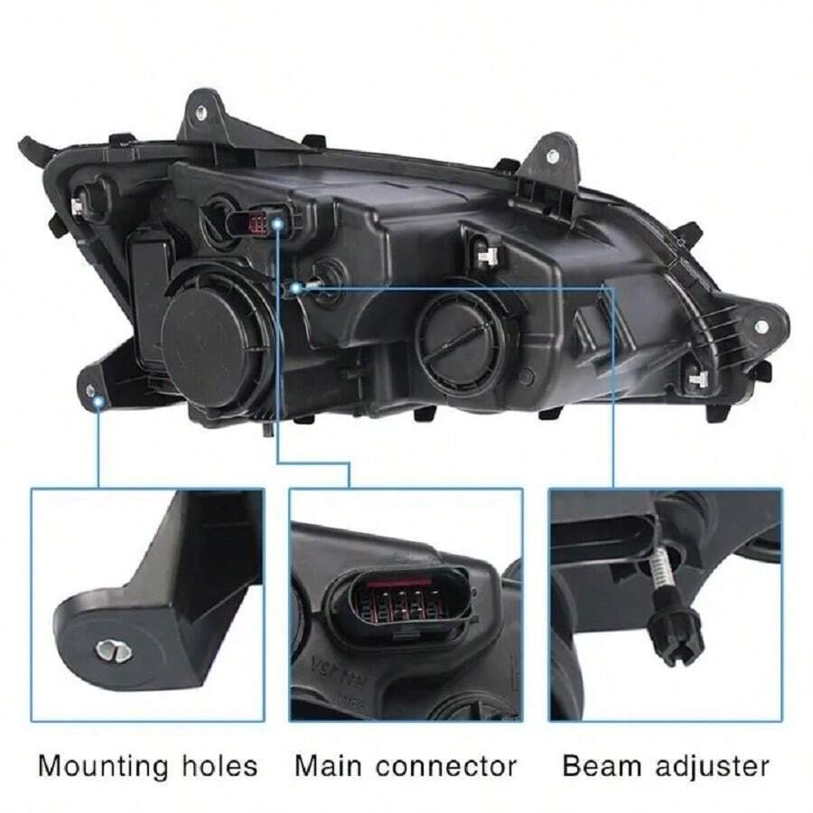 For 2008-2017 Kenworth T660 T700 Chrome Projector Headlight Headlamps Pair Set | SHEIN South Africa