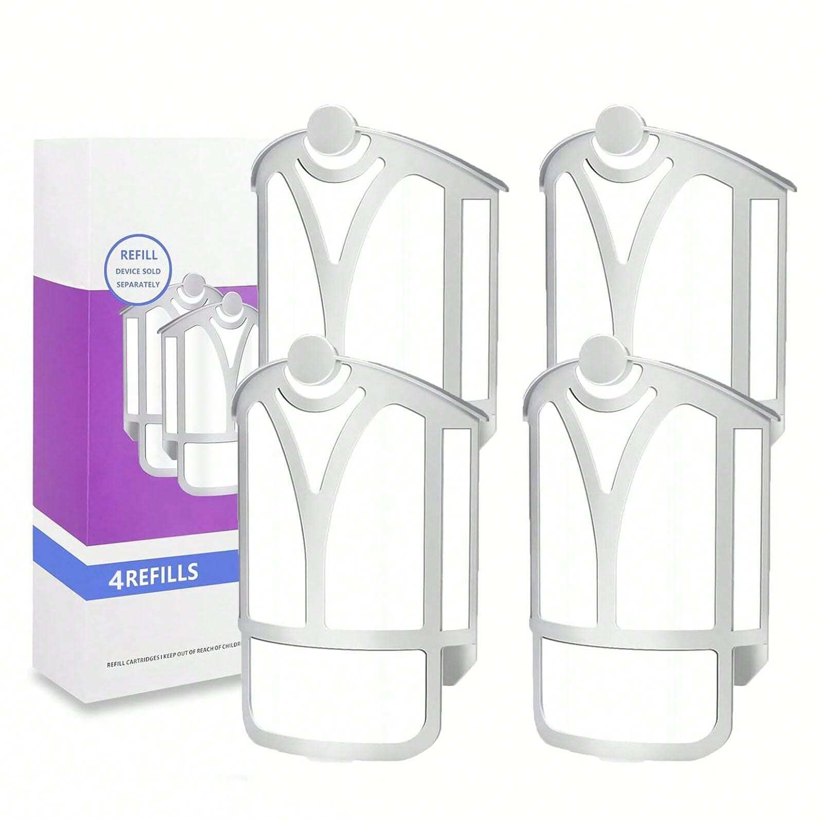 4 Packs Refill Cartridge Kit Compatible With ZEVOM364 And Max Plug-In ...