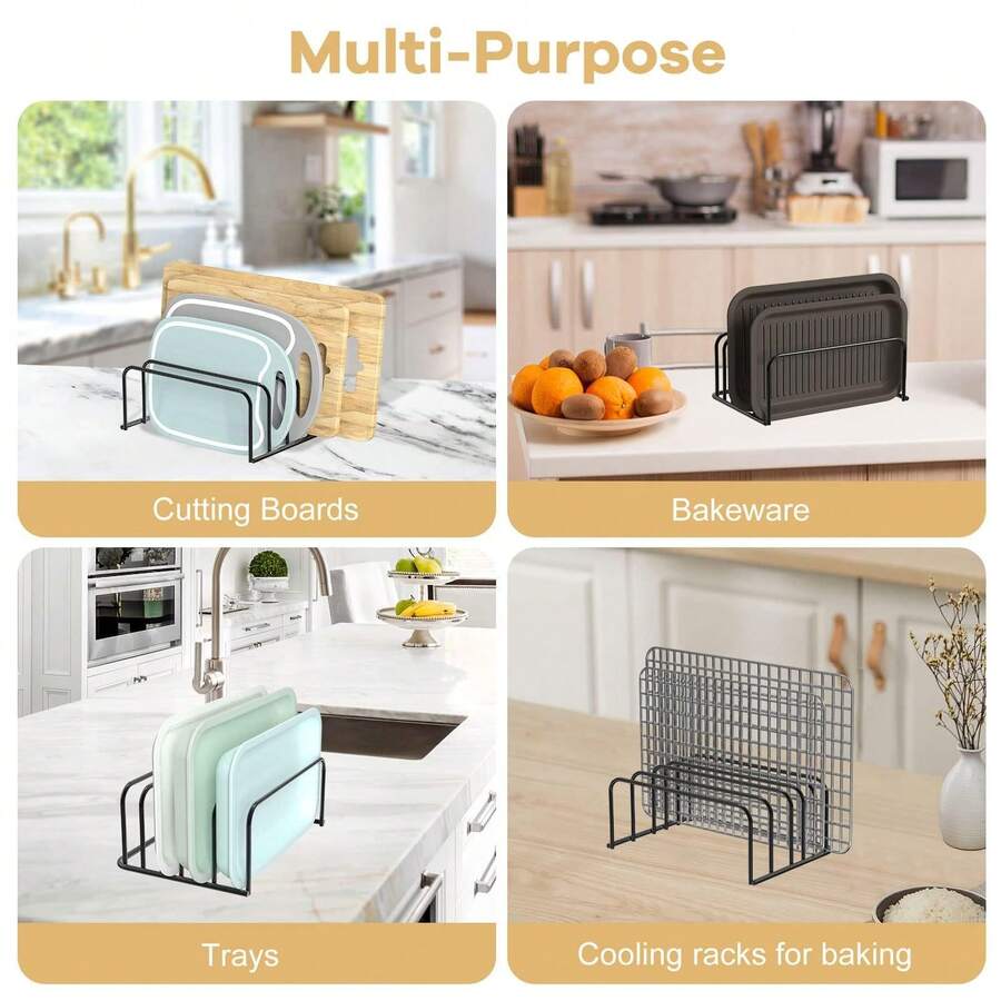 Multi Functional Countertop Vegetable Board Storage Rack, Household ...